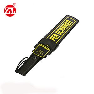 Quality Highly Sensitive Metal Detector , LED Light Hand Held Metal Detector for sale