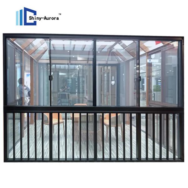 Quality Broken Bridge Aluminum Windows, Soundproof Windows, Good Sealing for sale