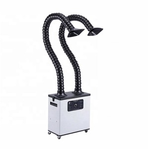 Quality Low Noise 55dB 200W Hair Salon Fume Extractor For Air Dust for sale