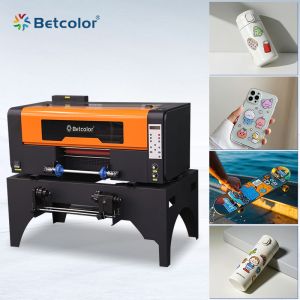 Quality XP-600 3 Heads Print Head 30cm Roll-to-Roll Dtf UV Printer AB Film Hot Gold and for sale