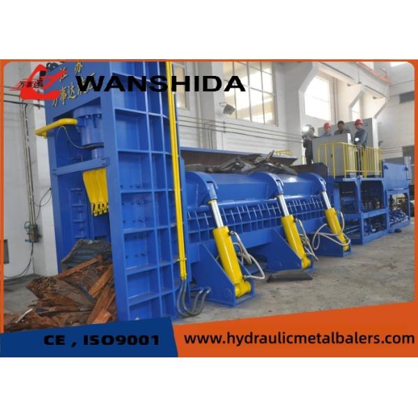 Quality High Production Scrap Metal Press With PLC Control And Grab Feeding For Heavy Scrap Recycling for sale