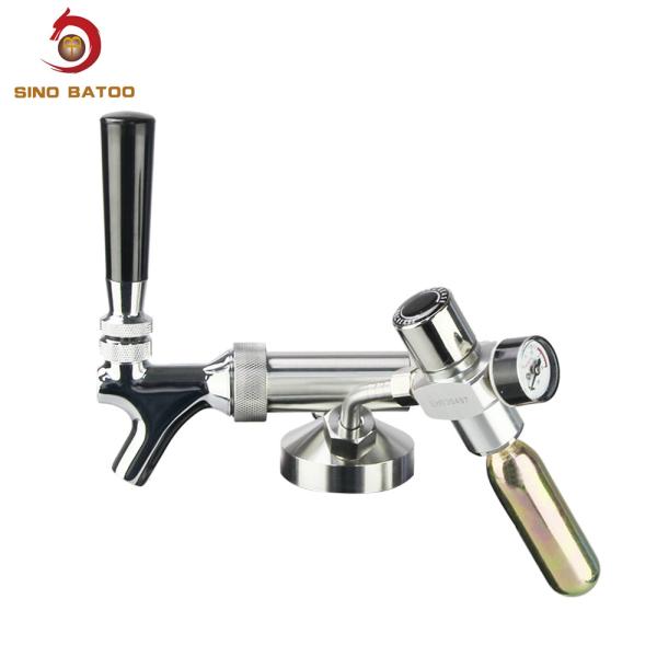 Quality 3.8L SS304 Pressurized Mini Keg , FDA Portable Beer Tap System for sale