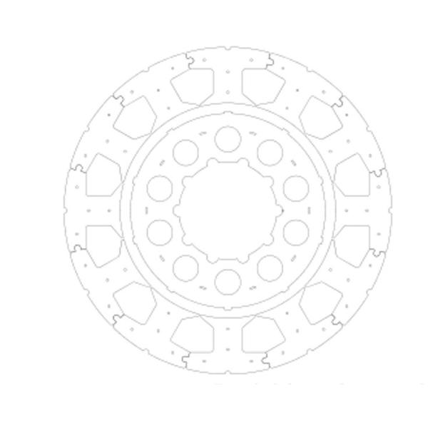 Quality Custom Laser Cut Motor Laminations Steel Stator Core Stamping Servo Robot for sale