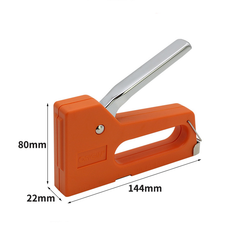 Heavy Duty Manual Plastic Staple Gun Stapler Hand Tacker