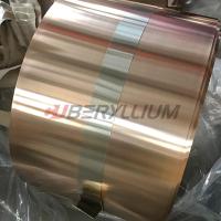 Quality Alloy 174 C17410 Beryllium Copper Coil Foil Strip 0.05mmx200mm for sale