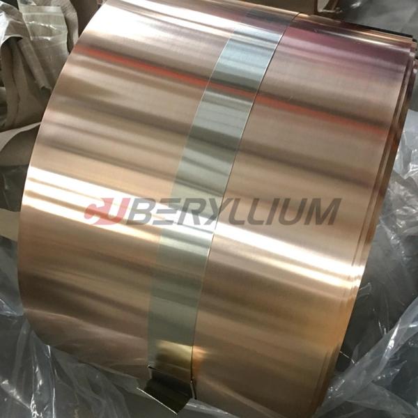 Quality Alloy 174 C17410 Beryllium Copper Coil Foil Strip 0.05mmx200mm for sale