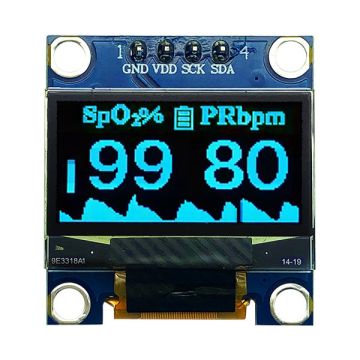 Quality 0.96 Inch 128x64 Dot Matrix OLED Display Module 4-Pin I2C Interface for sale