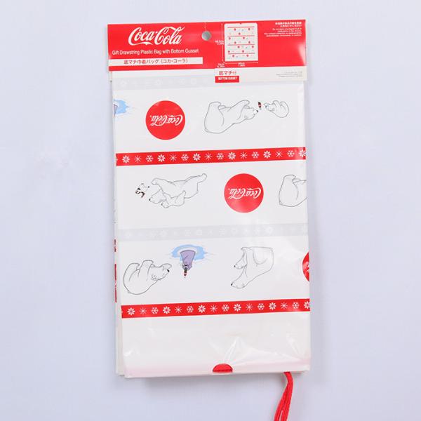 Quality Custom LDPE PE PVA PP Plastic Drawstring Gift Bags 25x35cm Full Color for sale