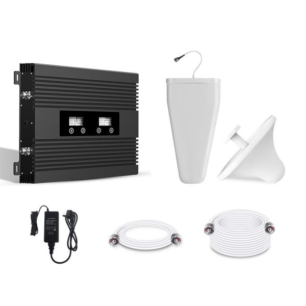 Quality ATNJ 80dB Gain Dual-Band 800/900MHz LTE GSM Signal Booster for sale