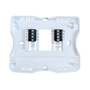 Quality ABS 1 Heat 1 Cool Air Conditioner Programmable Home Thermostat For HVAC System for sale