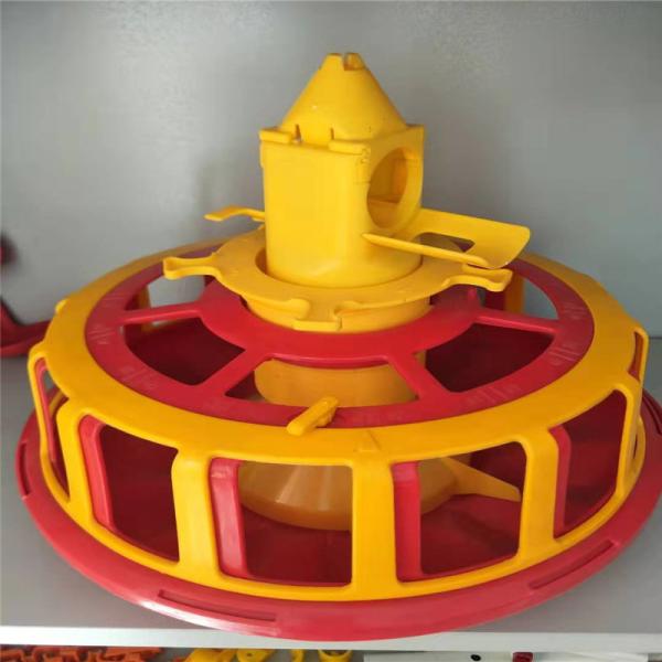Quality Broiler Breeder Automatic Plastic Chicken Pan Feeder for sale