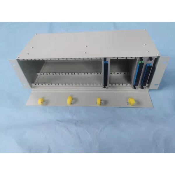 Quality Telecom Communication 19" Fiber Optical Rack Mount Splitter Cabinet LGX Type for sale