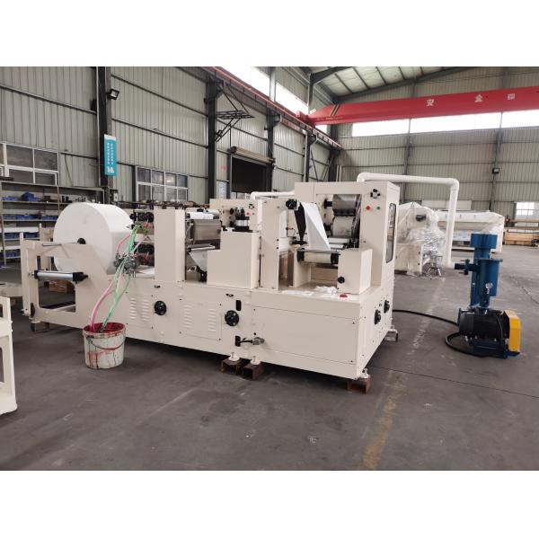 Quality Fully Automatic Printing 1/8 Folding Restaurant Table Napkin Tissue Paper Making for sale