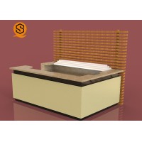 Quality LED Nightclub Artificial Stone Bar Counter Joint Seamless SGS Approved for sale