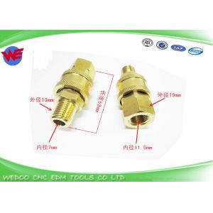 Quality S863 Sodick EDM Machine Parts Water Pipe Fitting / Wire Edm Wear Parts AQ600L for sale
