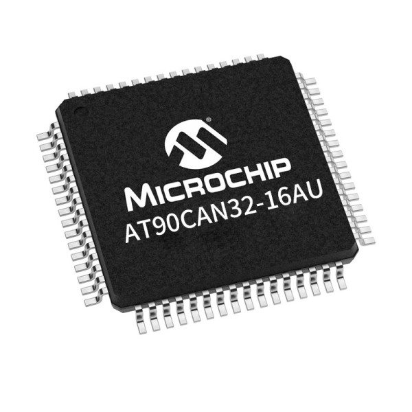 Quality AVR Series Microcontroller IC Microchip MCU 8-Bit 16MHz 32KB AT90CAN32-16AU for sale