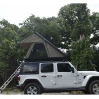 Quality 4 Person Ultralight Aluminum Top Hard Shell Rooftop Camping Tent For Outdoor for sale