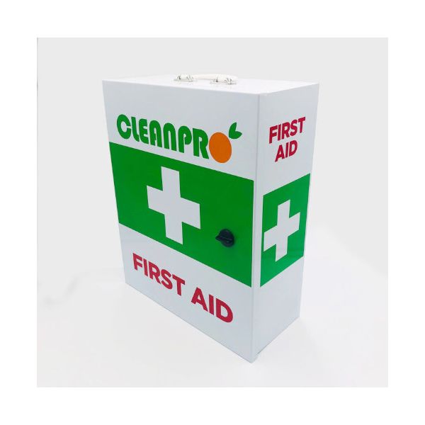 Quality High Durability Metal First Aid Cabinet With Sturdy Carrying Handle for sale