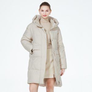 Quality All Shapes Woman Winter Coat Versatile Down Jacket Hide Fat With Furry Pockets for sale