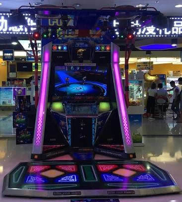Quality 2 Players Coin Operated Gaming Machines Video Music Motion Sensing Dancing Game for sale