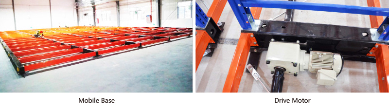 Single Deep Heavy Duty Pallet Rack