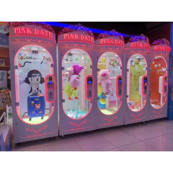 Quality 1 Person Scissors Game Machine Easy Control Crane Claw Machine 80KG for sale