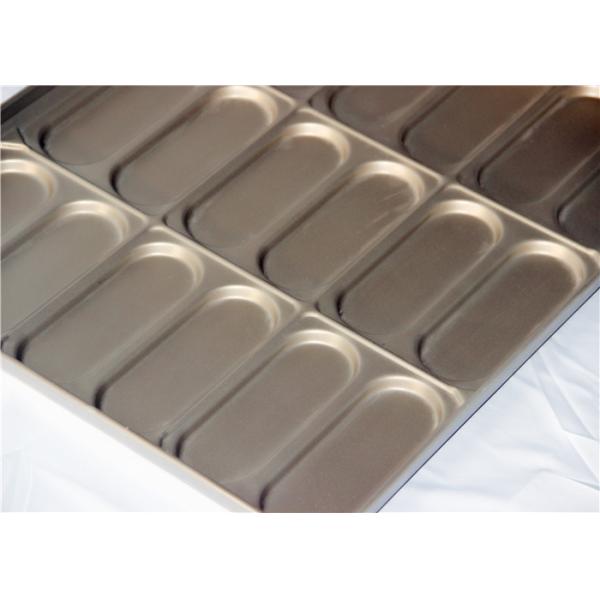 Quality 654x535x38mm PTFE Golden Hot Dog Bun Baking Pan for sale