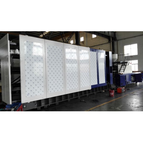 Quality 1800T Plastic Injection Moulding Machine Energy Saving Two Platen For Garbage Bin for sale