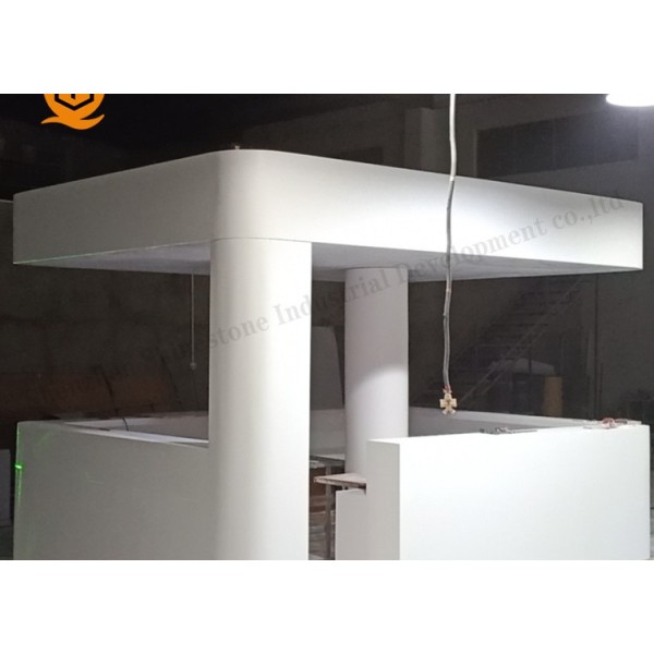 Quality Solid Surface Large Bar Counter Scratch Resistant ISO Certificate for sale