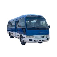 Quality Refurbished Toyota Coaster Bus EQ6701LHT with 19-29 Seats Euro 3 Emission for sale