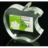 Quality Apple Shape Clear Acrylic Crafts With Reasonable Price for sale