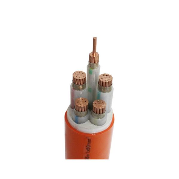 Quality Copper Core Twisted Conductor Fireproof Power Cable with Seamless Aluminum for sale