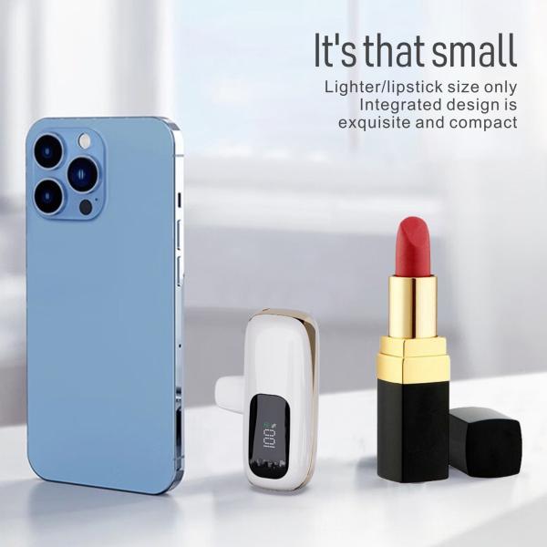 Quality 101g Lightweight Tail Plug Power Bank With 5V/2.1A Output 1-2 Hours Charging for sale