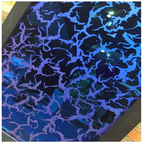 Quality Customized 1219*2438mm Colored Mirror Etched Stainless Steel Decorative Sheets for sale
