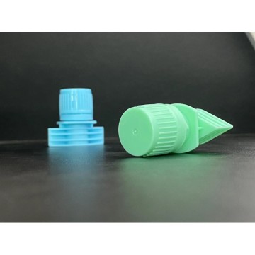 Quality 13mm Plastic Spout Caps Use On Detergent Pouch Packaging for sale