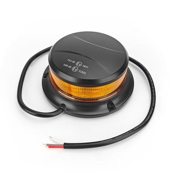 Quality DC 12-24V LED Rotary Flashing Strobe Warning Light Flashing Beacon Light for sale