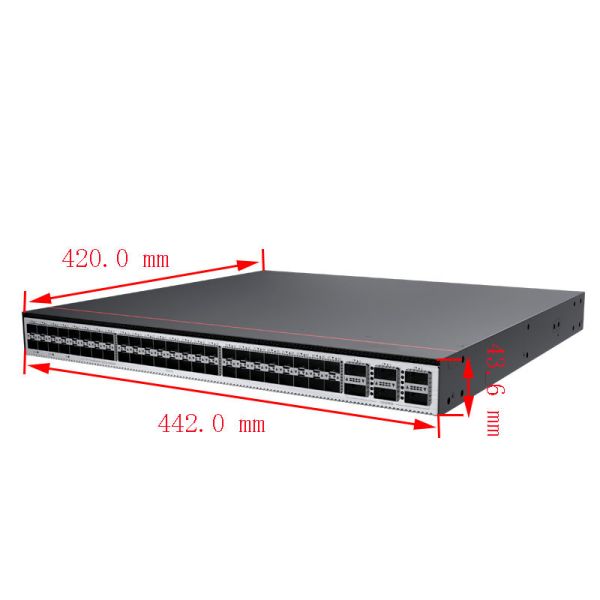 Quality 2.56T/25.6Tbps Capacity Industrial Network Switch Ethernet S6730-H48X6C-V2 and for sale