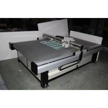 Quality Panasonic Motor Corrugated Box Sample Making Machine With UV Print Cut for sale