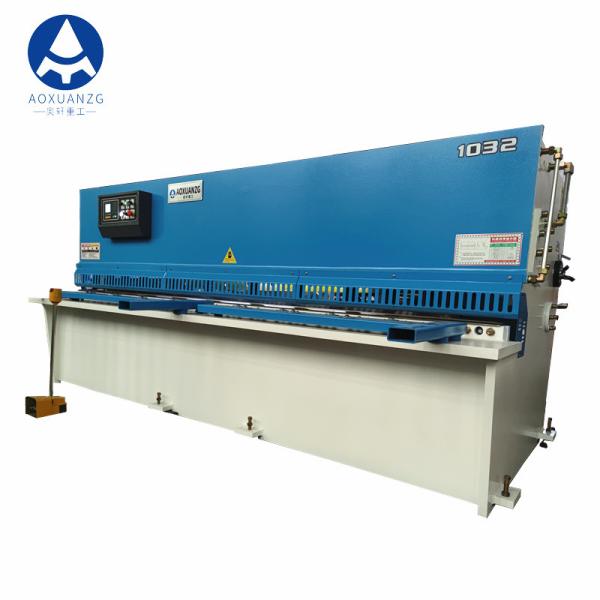 Quality Carbon Steel CNC Hydraulic Guillotine Shear Cutter 10mm Thickness for sale