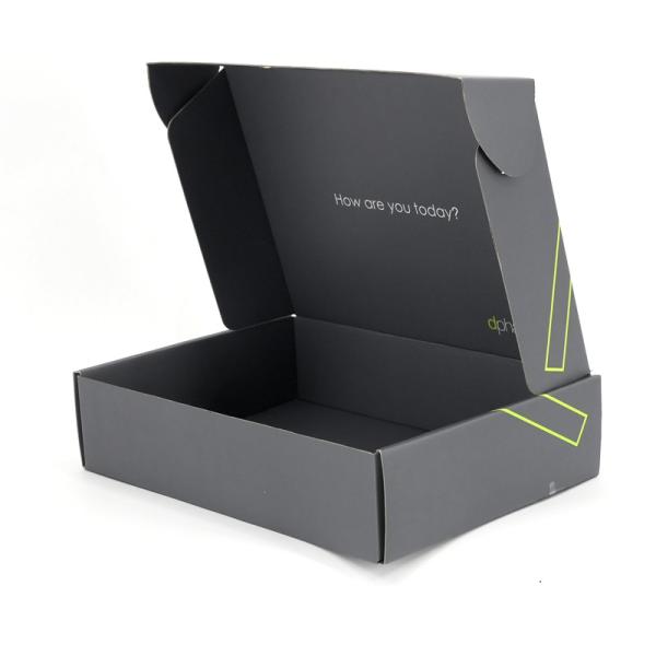 Quality 10x5x5 Corrugated Cardboard Folding Boxes Shipping Packaging With Logo for sale