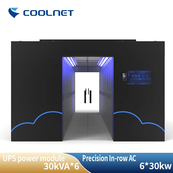 Quality 600x1100x2000mm Modular Data Center with Hot Cold Aisle Containment and Modular for sale