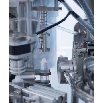 Quality Automatic liquid Plugging Luer Lock Pre Filled Aseptic Plastic Syringe Filling for sale