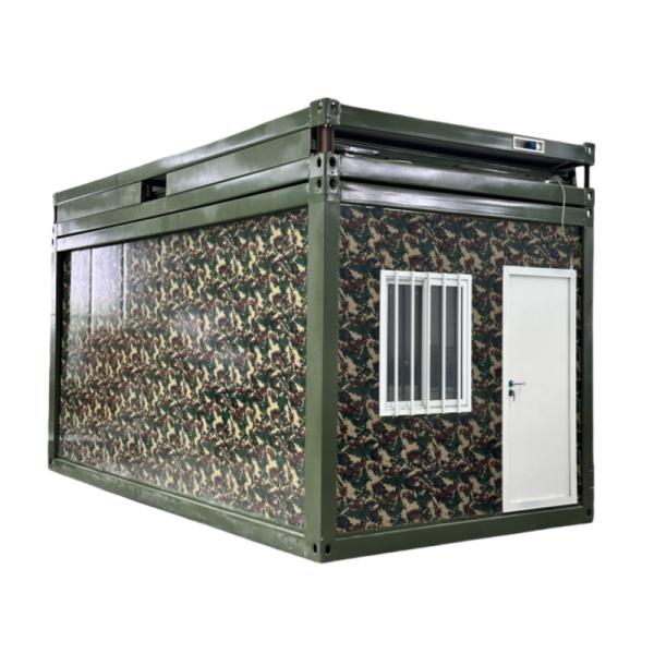 Quality Foldable Container Barracks Modular Design for Military Camp for sale