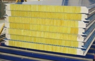 Quality Customizable Fireproof Foam Glass Wool Sandwich Panel For Building Materials for sale