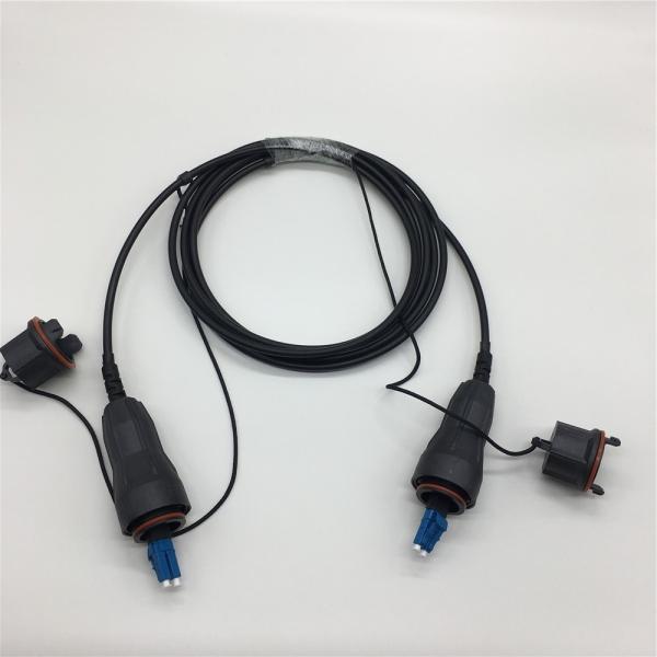 Quality IP67 Defense Waterproof Fiber Optical Cable with Fullaxs LC for Ericsson for sale