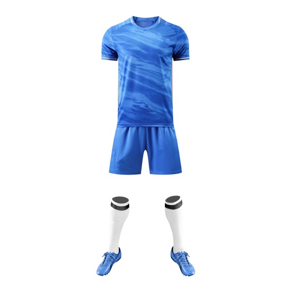 Quality Custom Italy Soccer Jersey Full Team Set with Automated Cutting and Breathable Fabric for sale