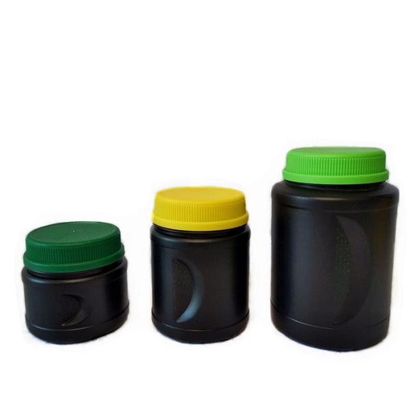 Quality Black HDPE Empty Large Protein Powder Container Recyclable 5000ml for sale