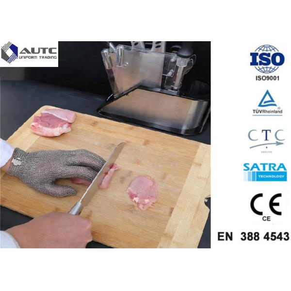 Quality Stainless Steel PPE Safety Gloves , Protective Cutting Gloves Mesh Convenient for sale