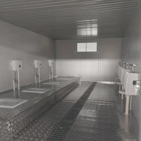 Quality Modern Design Foldable Prefabricated Portable Container Toilet for Multi for sale