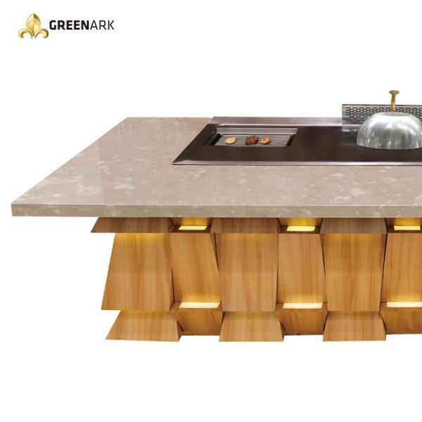 Quality Soup BBQ Grilling Mobile Teppanyaki Equipment Multifunction For Restaurant for sale